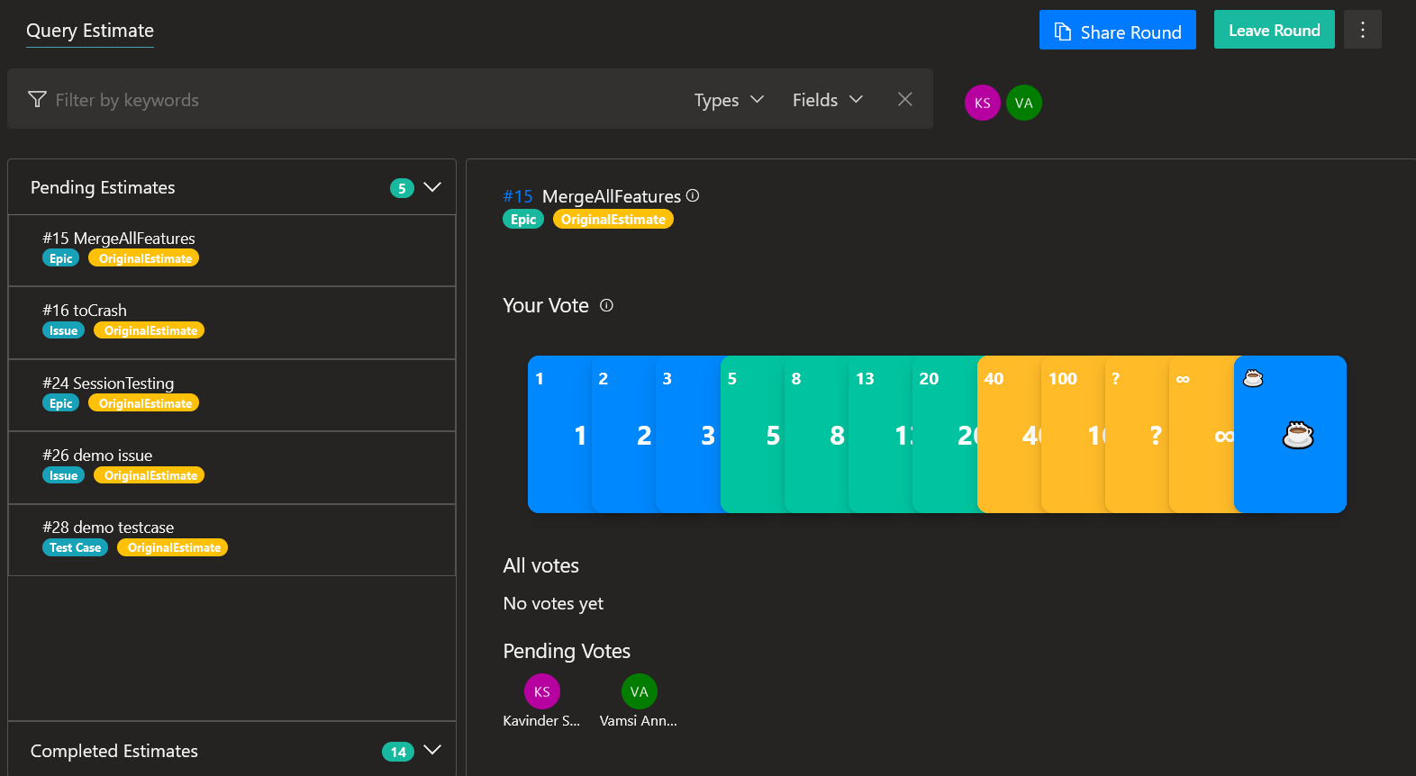 Estimation Poker-master - Visual Studio Marketplace